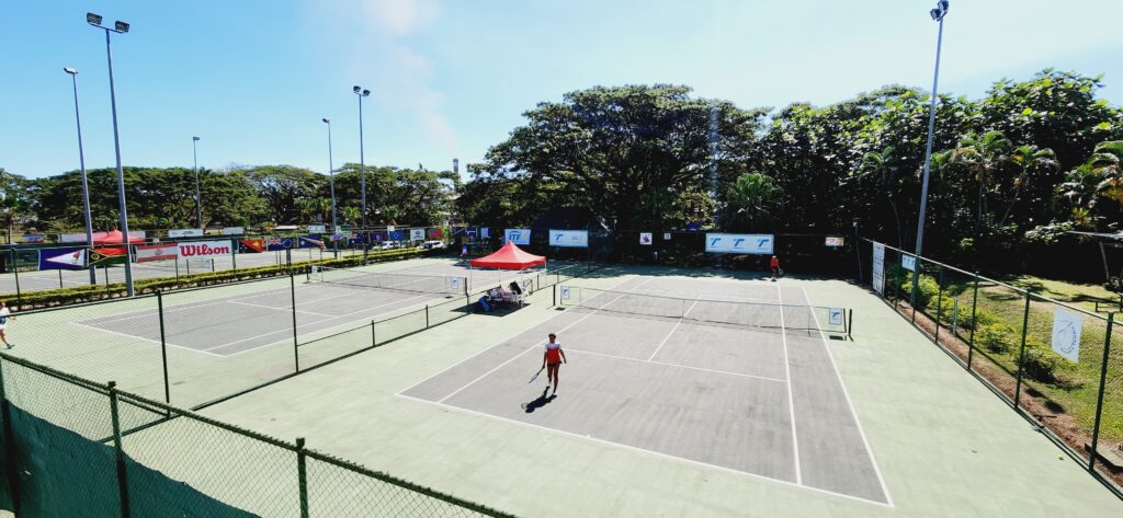 Lautoka Tennis Courts front – Fiji Sports Council – Official Website